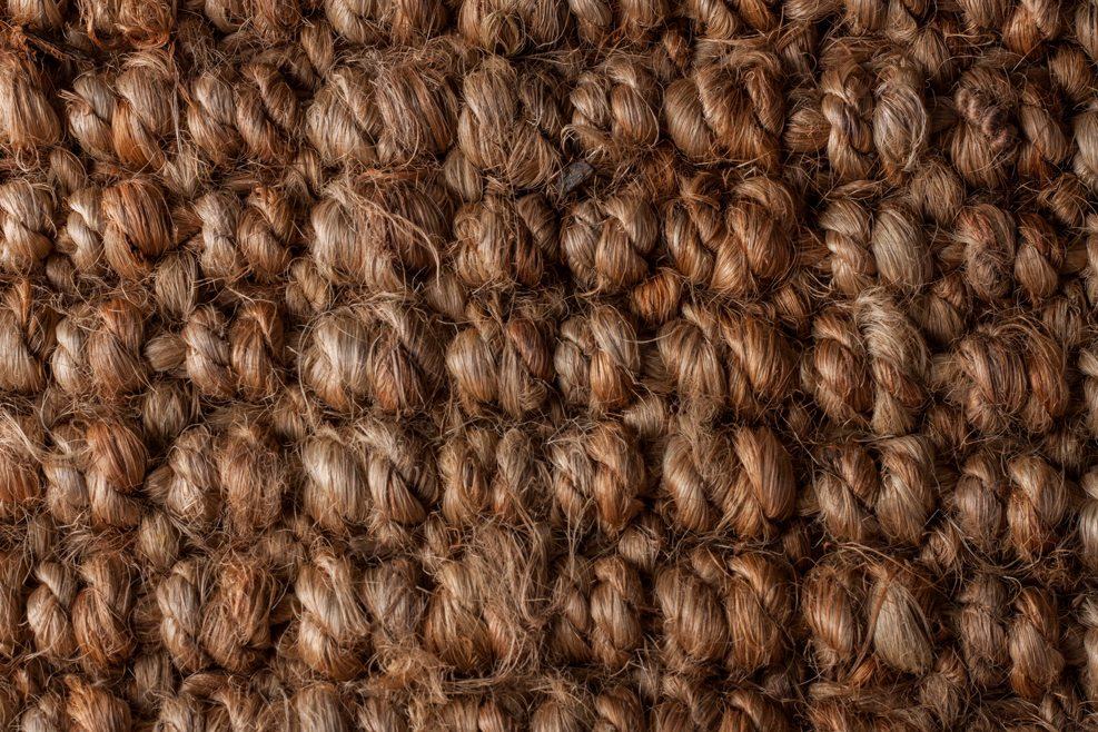 Custom Natural Hemp Boucle weave Rug
