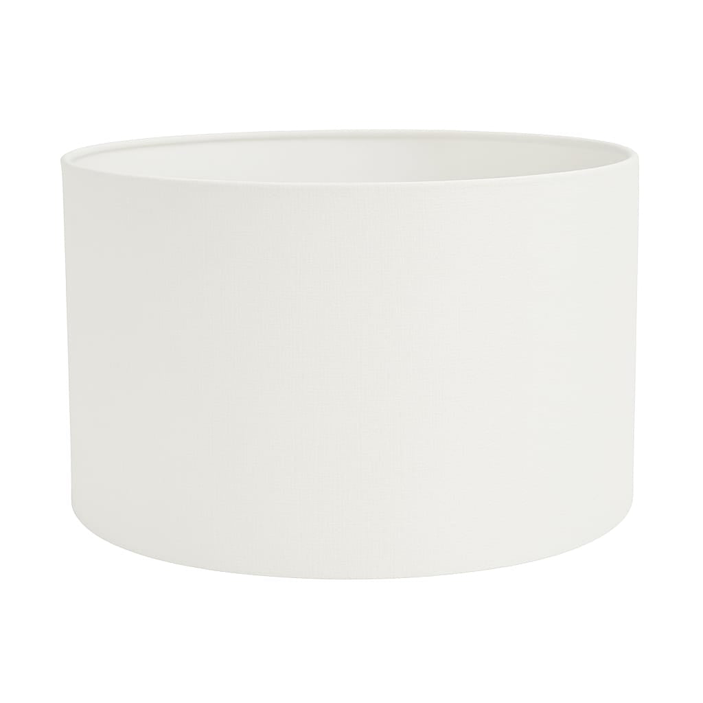 White Drum Lampshade | Handmade Custom Sizes | Greenhaus